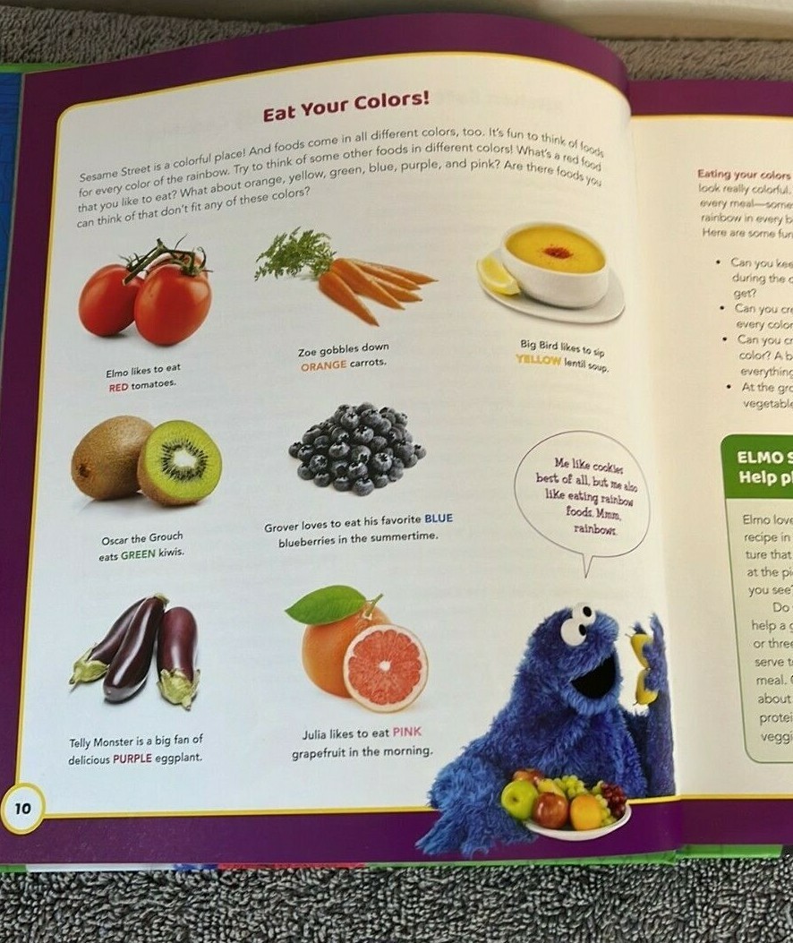 Sesame Street Vegetables To Eat First Lady Tonette Walker, Sesame