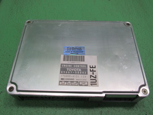 89661-50042 90-92 LEXUS LS400 ECU ECM PCM ENGINE COMPUTER CONTROL ...