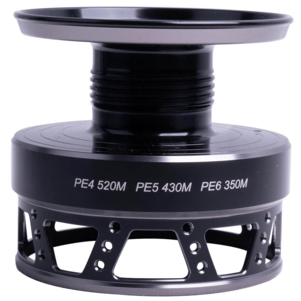 JIGGING MASTER Spare Spool For JM Spinning Reel 8000H/16000S Black/Gray ...