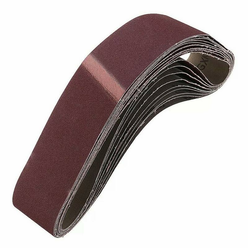 20X Sanding Belts 50x686mm Cloth Backed Linisher FITS Ryobi: HBGL650 ...