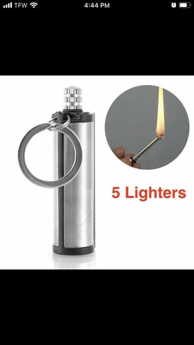 Waterproof Match Permanent Lighter Striker Fire Starter Emergency ...