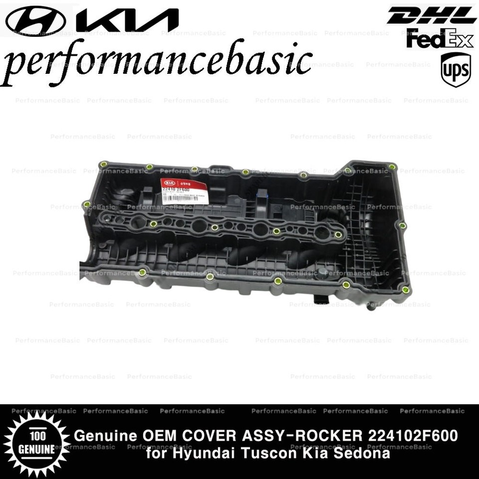 Genuine OEM COVER ASSY-ROCKER 224102F600 for Hyundai Tuscon Kia Sedona ...