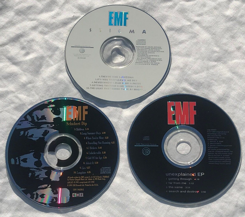 EMF CD Lot - Schubert Dip, Stigma, Unexplained EP ☆NEAR MINT DISCS☆ | eBay