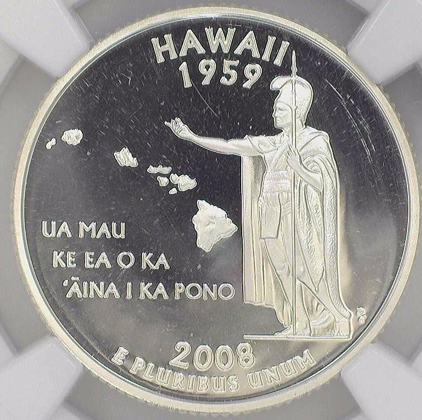 1999-2008 S Complete Set Silver State Quarters NGC Slabbed Proof 69 ...