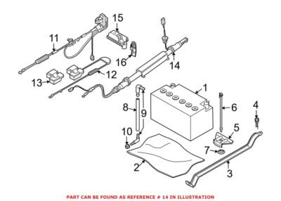 Genuine OEM Battery Cable Under Floor Cable Positive for BMW ...