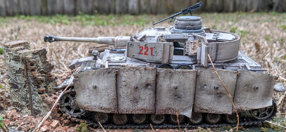 WW2 German Panzer Tank Forces Of Valor Unimax 1:32 Diecast Built Model ...