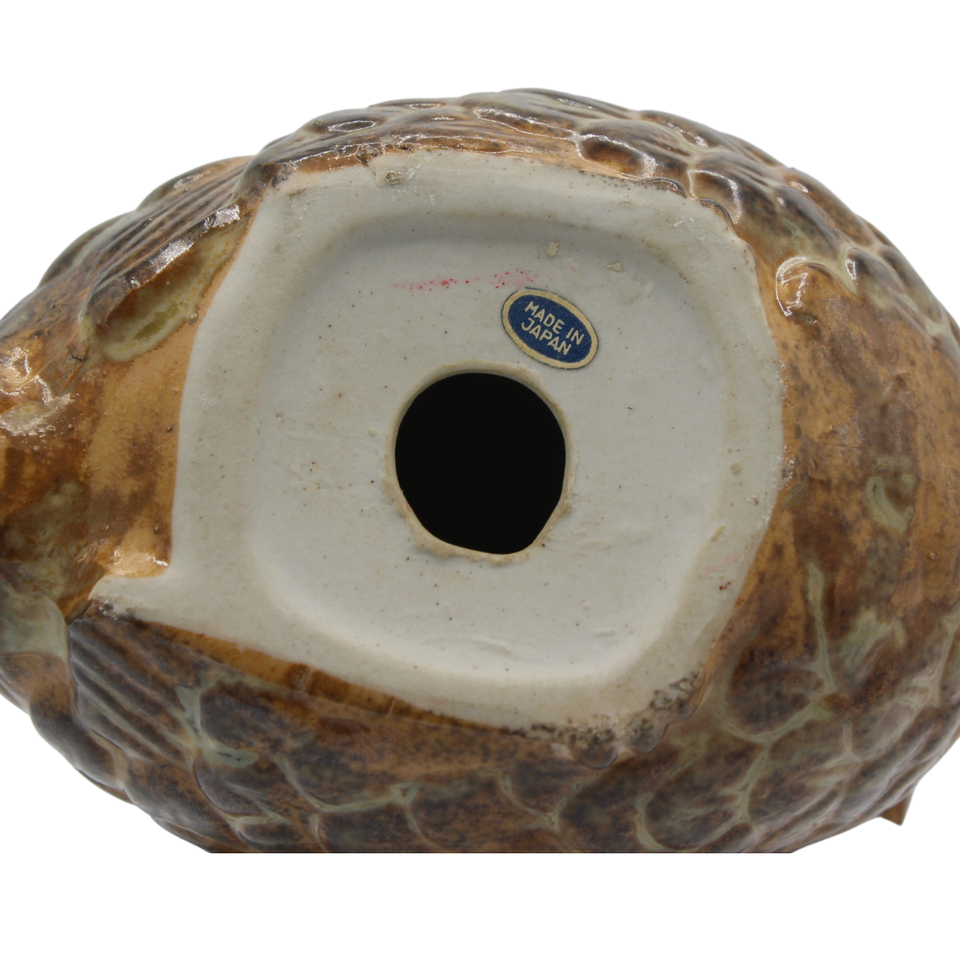 Vintage Set of 3 Ceramic Pottery Brown Quail Family Bird Figurines Made ...