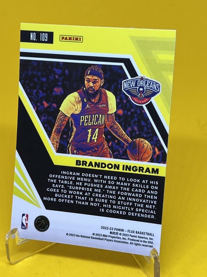 2022-23 Panini Flux Brandon Ingram Card #109 Pelicans | eBay