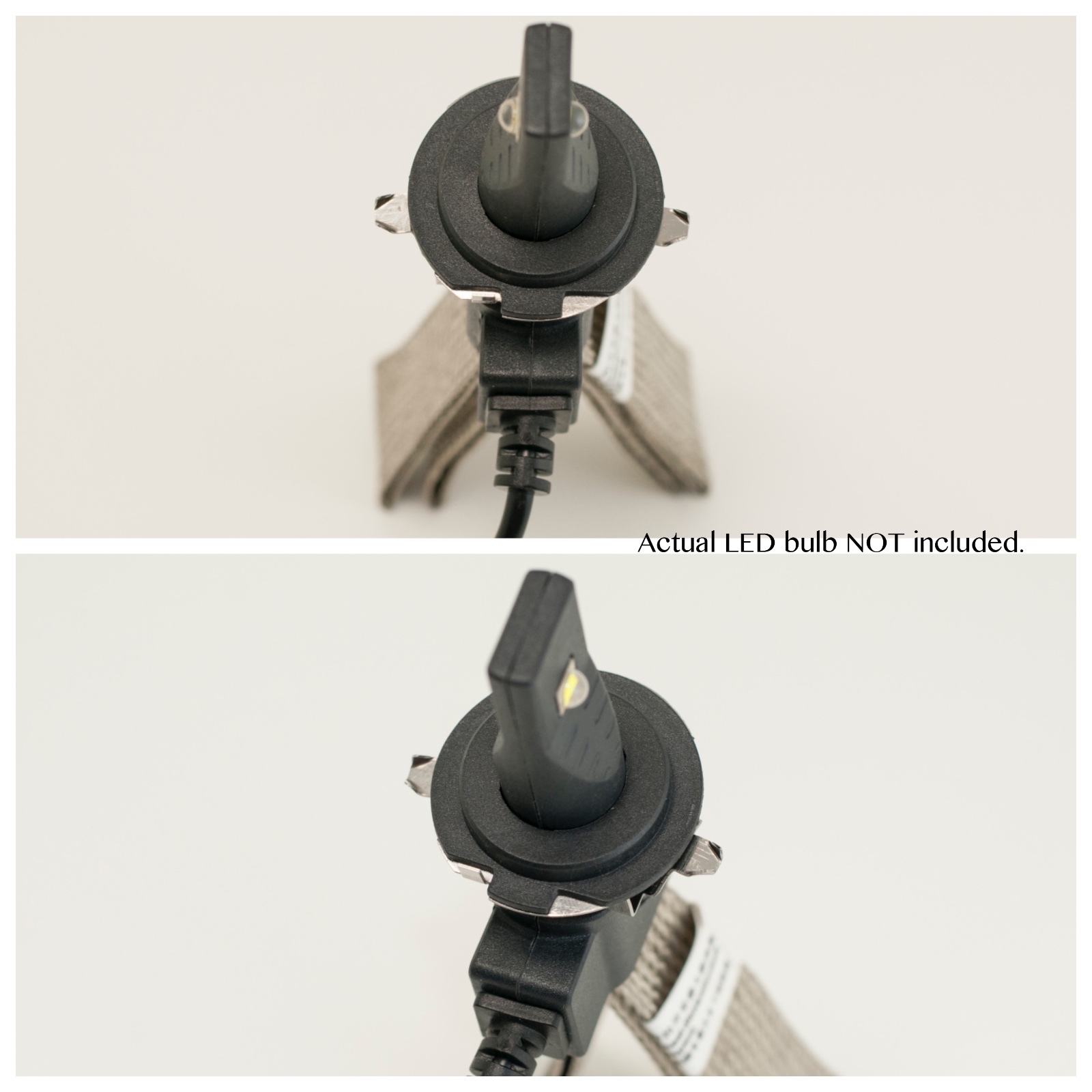 2PC H7 LED Bulb Holder clip Adapters Mercedes BENZ ML350 ML320 W163 ...