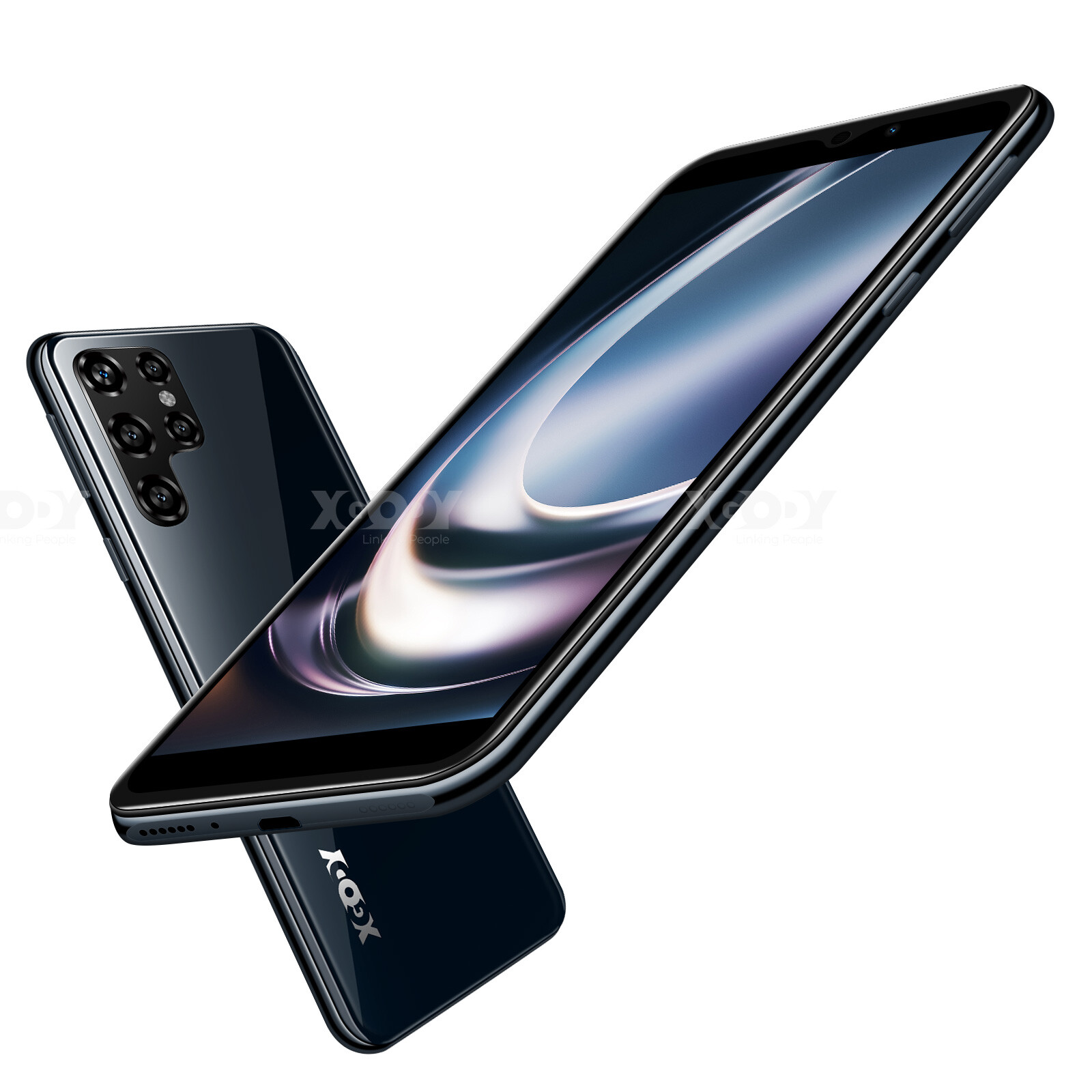 2023 New Unlocked Smartphone Android Quad Core Dual SIM GPS Phablet ...