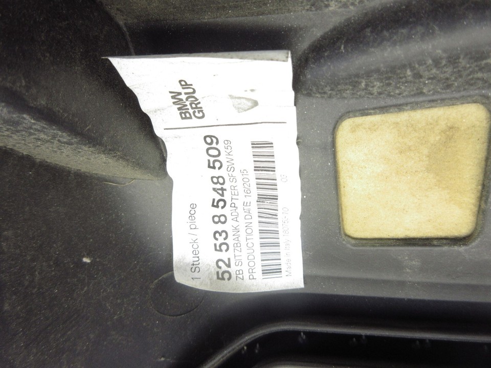 2015 14-18 BMW R1200 R1200RT Backrest Front Seat Rider Driver Back Rest ...