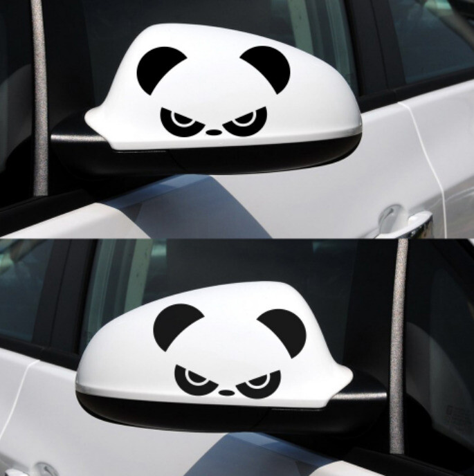 Jdm Evil Panda Bear Sticker Decal Vinyl Car Window Bumper 2pcs Evil