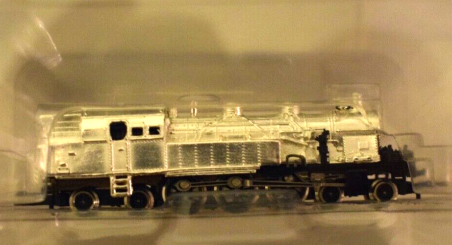 Marklin Mini Club Z Gauge 8814 Steam Loco and tender - Body .925 silver ...