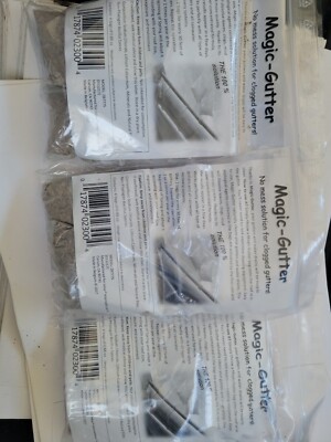 Lot of 3x pack Jobar Magic Gutter Solution gutter cleaner removal (c | eBay