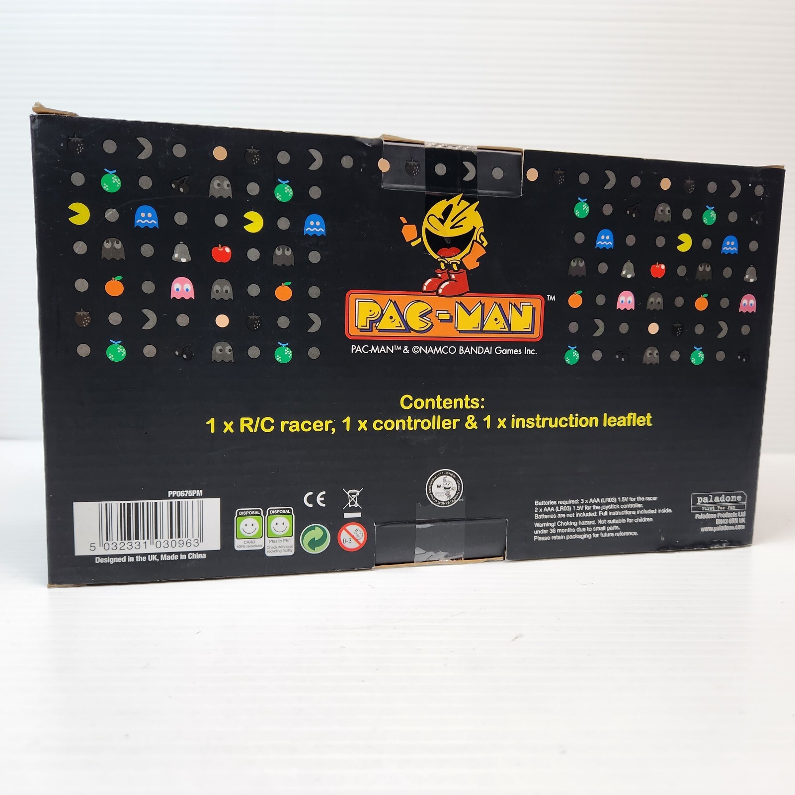 Pacman Remote Control Rc Racer Namco Paladone Toy Game | eBay