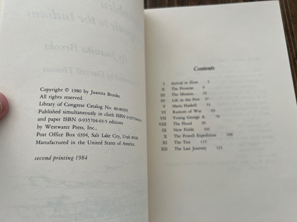 Jacob Hamblin Mormon Apostle To The Indians Juanita Brooks | eBay