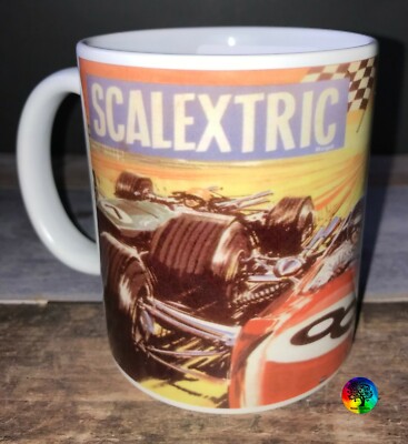 Scalextric Coffee Mug Birthday gift | eBay Australia