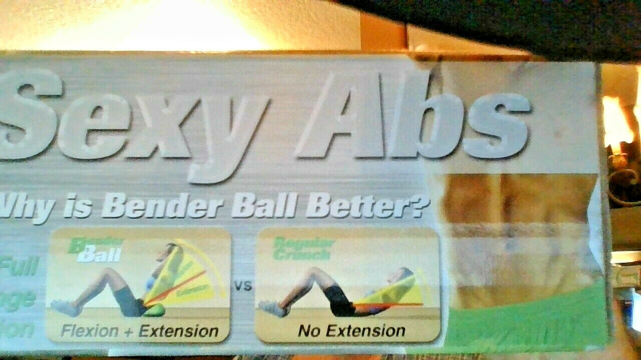 BENDER BALL The Bender Method of Core Training Set Kit for Sexy Abs ...