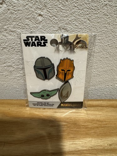 Star Wars Disney Plus Mandalorian Pin Set | eBay