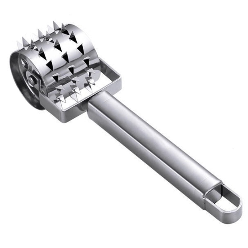 Chicken Tenderizer Stainless Steel Rolling Tenderizer Kitchen Cooking ...