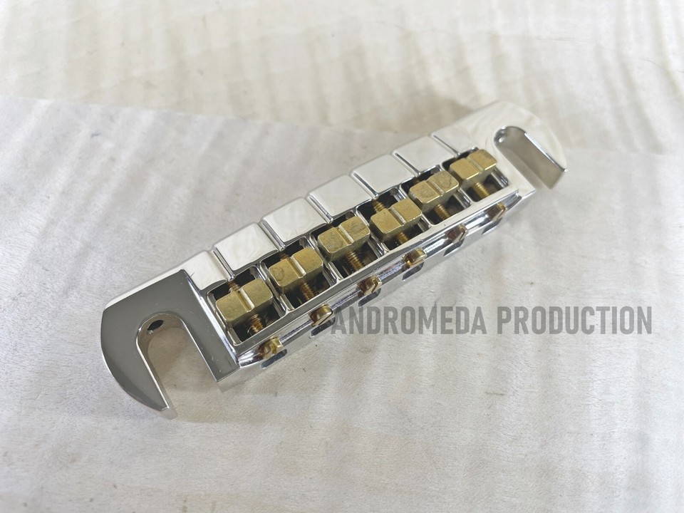 Genuine PRS Adjustable Stoptail Bridge - Nickel Chrome | eBay