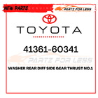 41361-60341 TOYOTA GENUINE WASHER REAR DIFF SIDE GEAR THRUST NO.1 ...