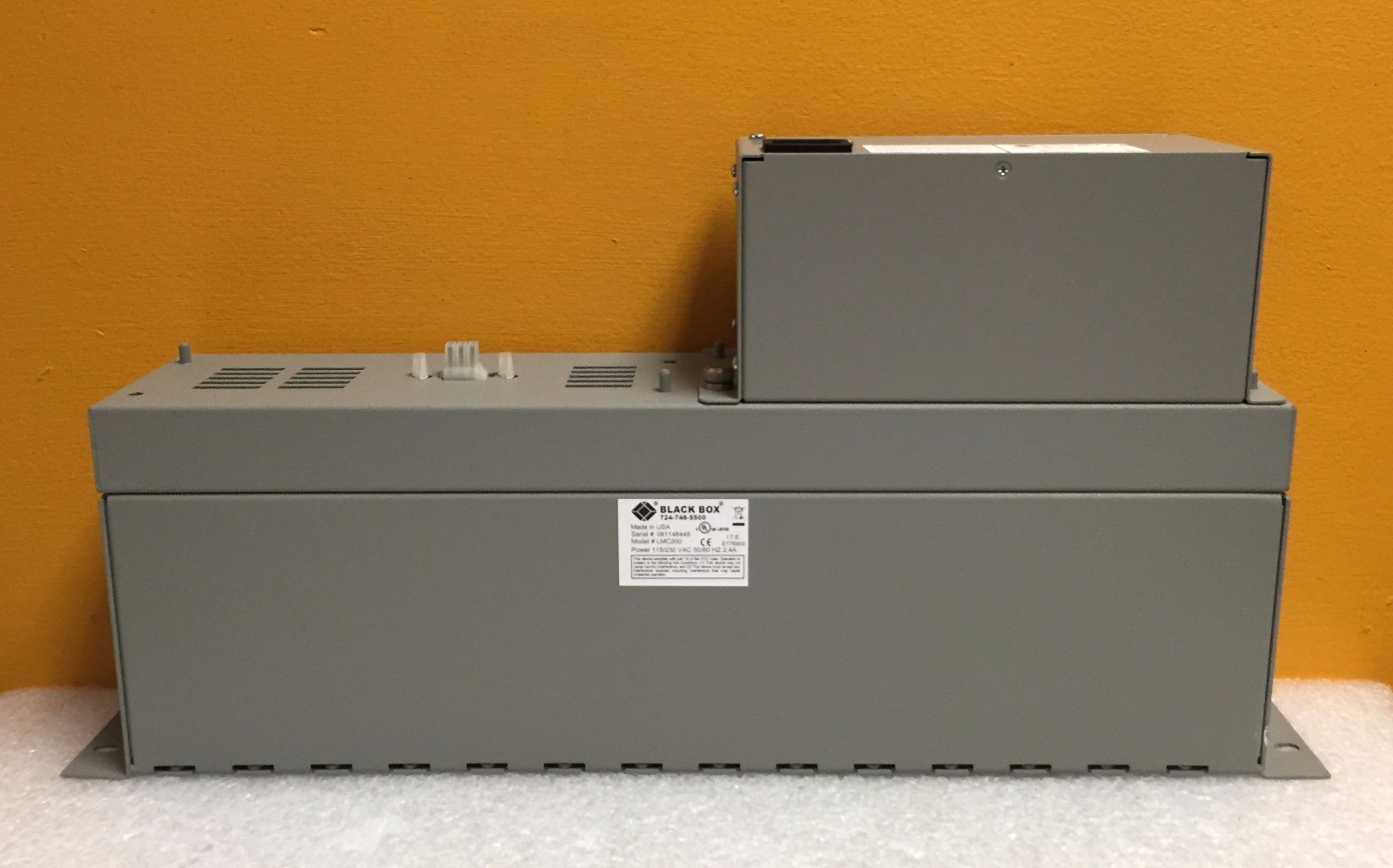 Black Box LMC200 FlexPoint Power Chassis - Single AC Power Supply, New ...