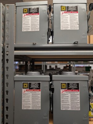 Square D DU221RB 30 Amp 2 Poles Safety Switch 785901490340| eBay