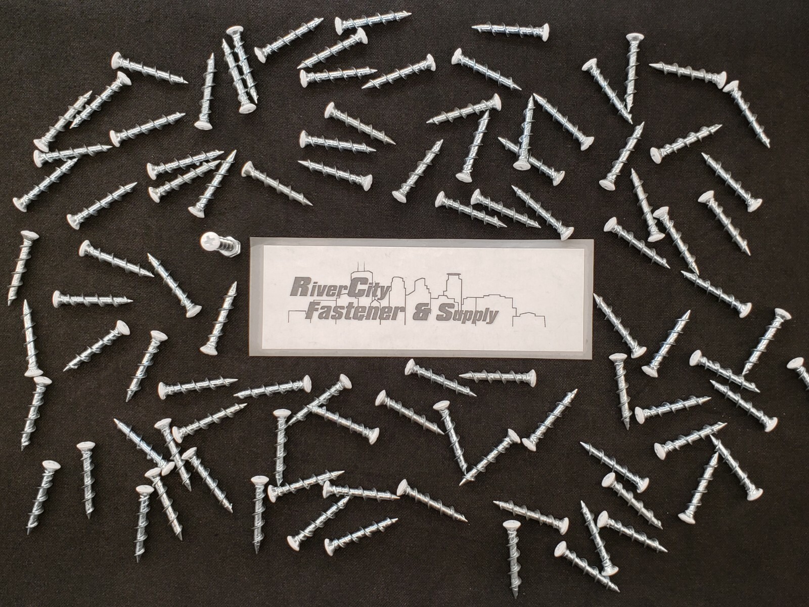 (250) Powers Brand Wall Dog 2328 Phillips Oval Head Anchors Screws ...