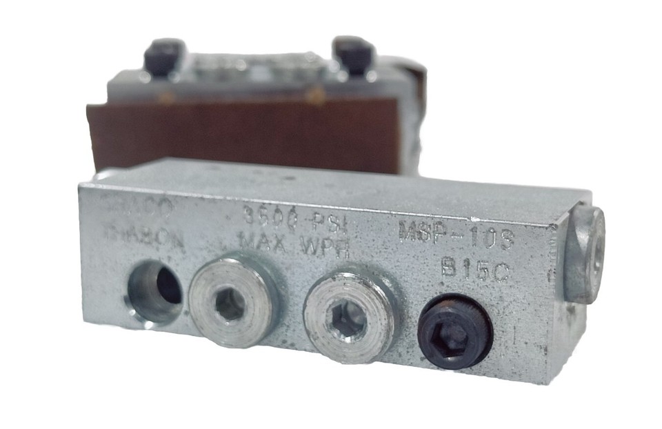 Graco Trabon MSP-10S Modular Divider Valve 3 Pcs Lot | eBay