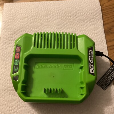 NEW Greenworks Pro 60-Volt 60v Li-Ion OEM Battery Charger Replacement ...