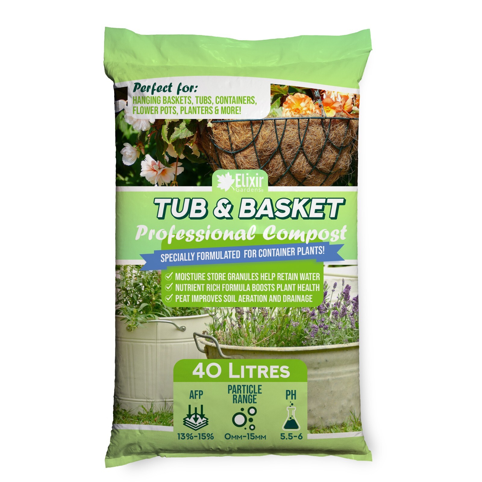 Organic Nutrient Rich Compost Soil Improver Grow Healthy Plants | | 5L ...