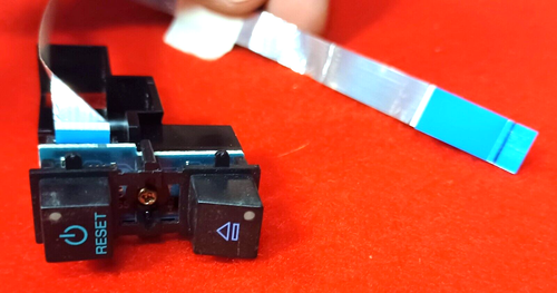 PlayStation 2 PS2 Reset Eject Switch + Ribbon Cable 30001, 39001 Tested ...