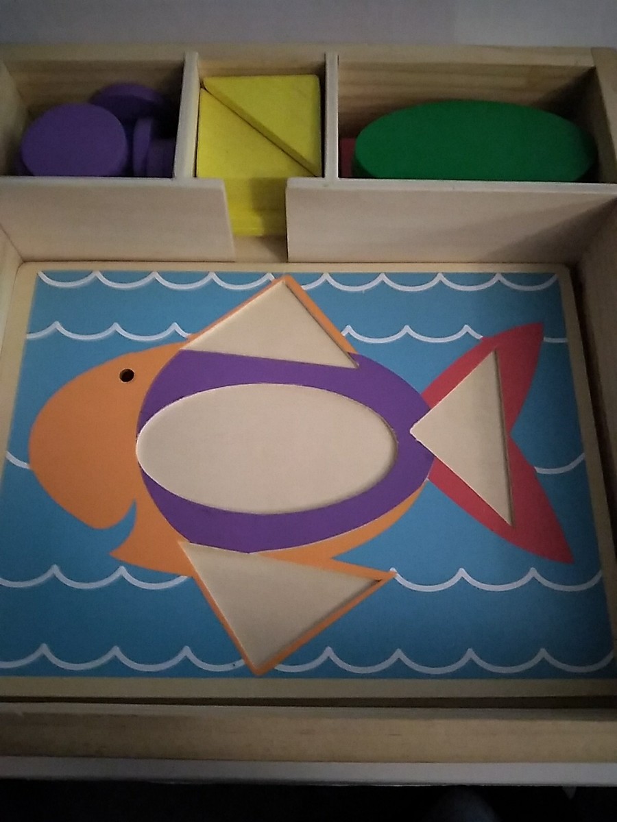 Melissa And Doug Beginner Pattern Blocks