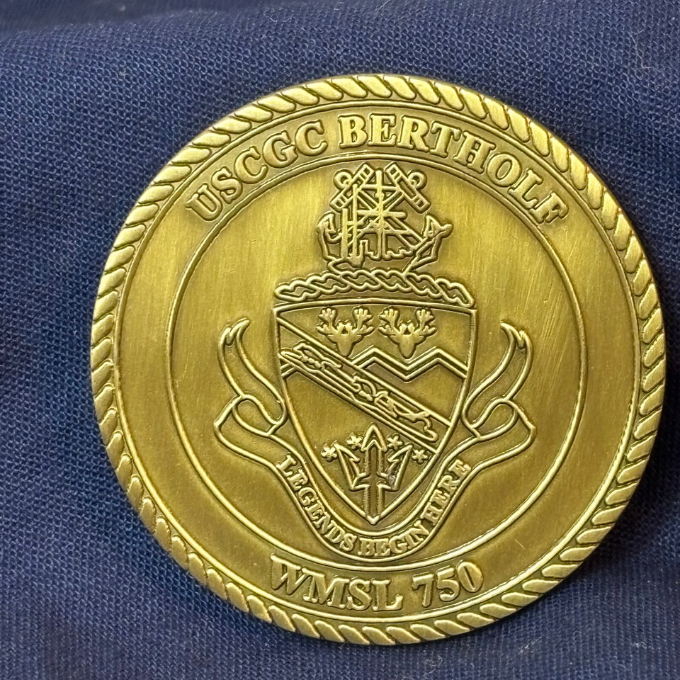 United States Coast Guard Challenge Coin USCGC Bertholf WMSL 750 | eBay