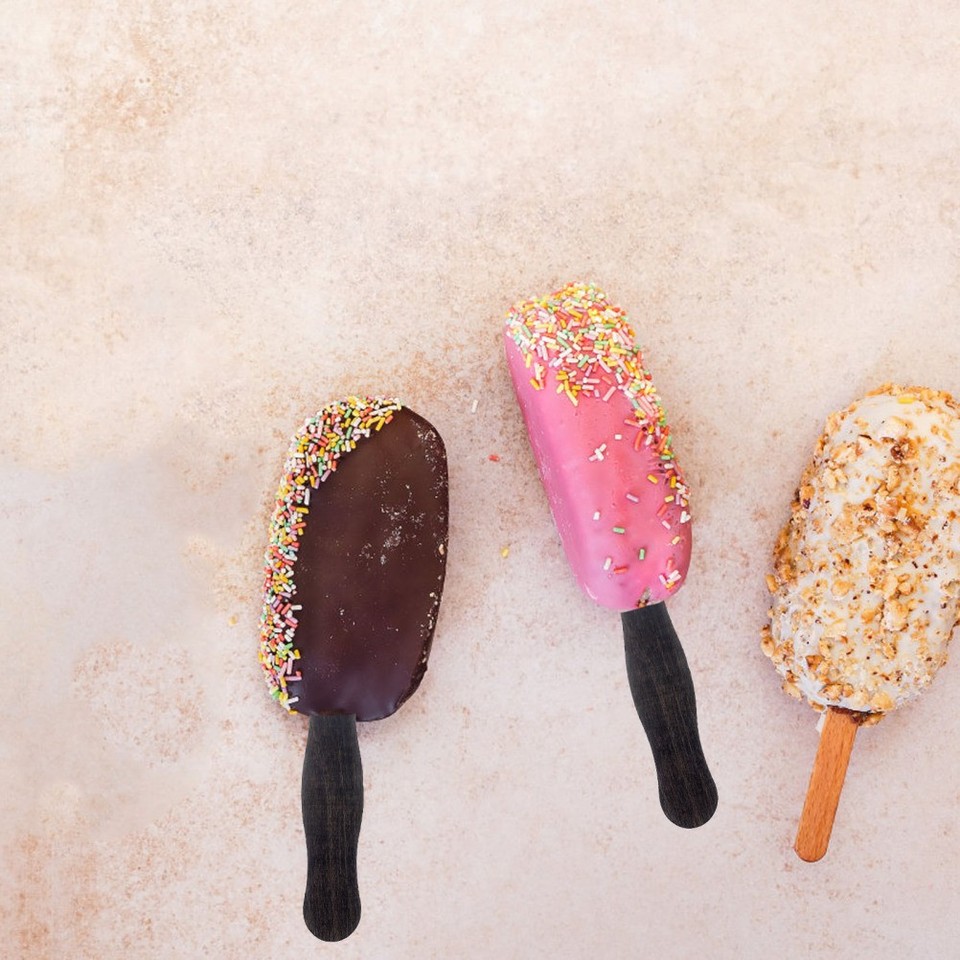 50 PCS Diy Popsicle Stick Mini Cakesicle Sticks Crafting Supplies Bulk ...