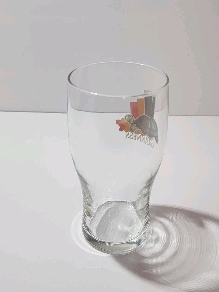 Vintage Guinness Draught 16 Oz Beer Pint Glass w/ Turtle Logo | eBay