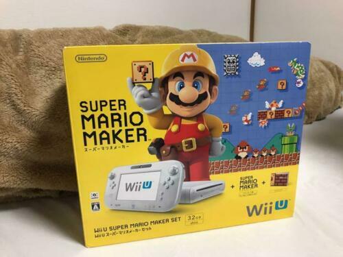 Super Mario Maker Set Console Nintendo Wii U 32GB Rare | eBay
