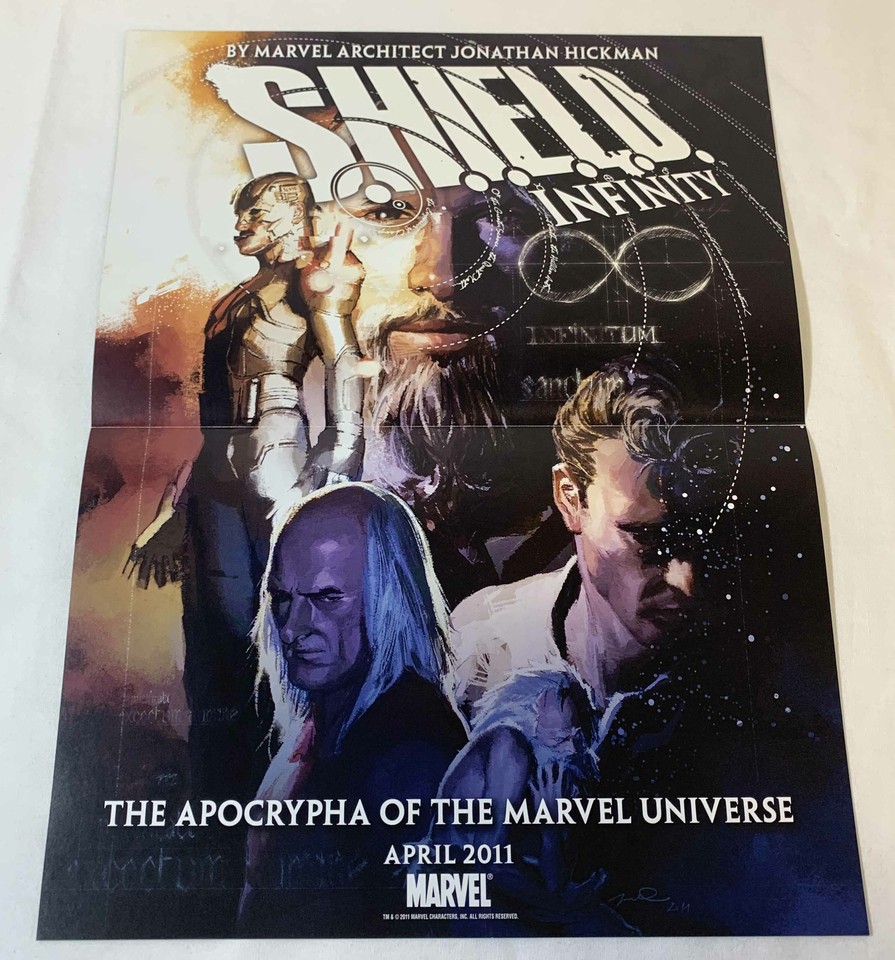 2011 Marvel promo poster ~ HERC #1 / S.H.I.E.L.D. INFINITY | eBay