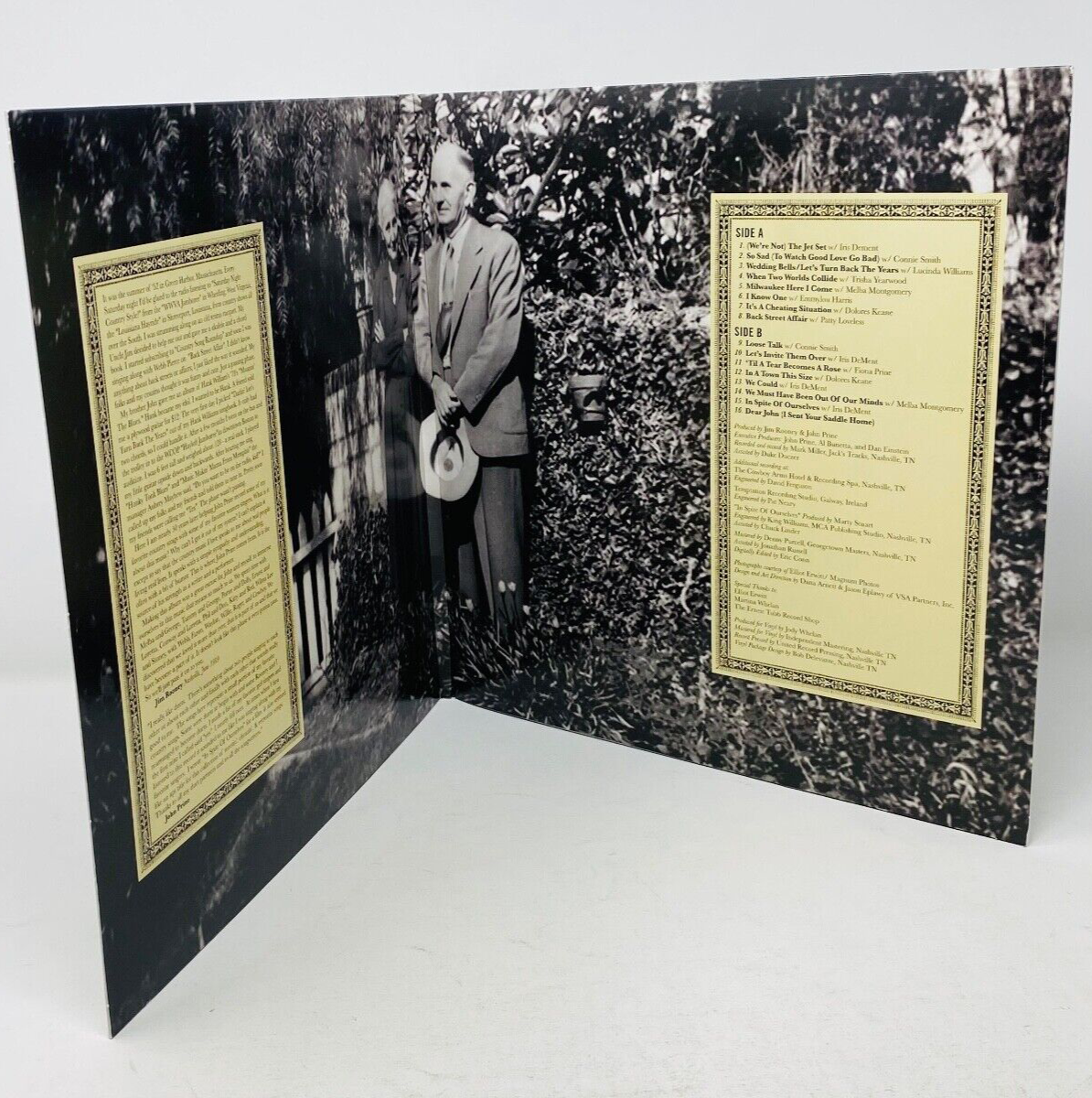 JOHN PRINE - In Spite Of Ourselves - SIGNED AUTOGRAPHED - LP Vinyl JSA ...