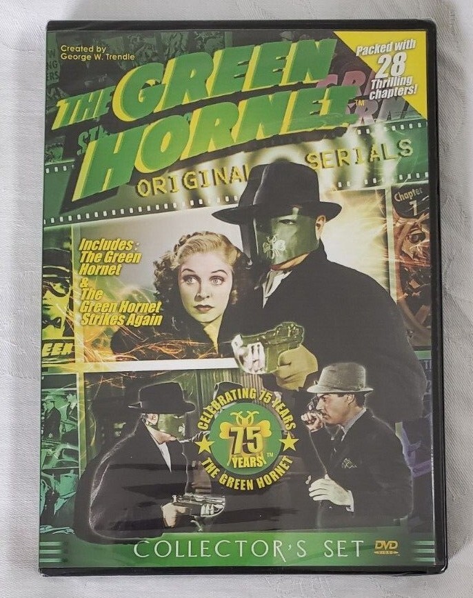 Green Hornet Ed 75th Strikes Again Complete Series Original Serials DVD ...