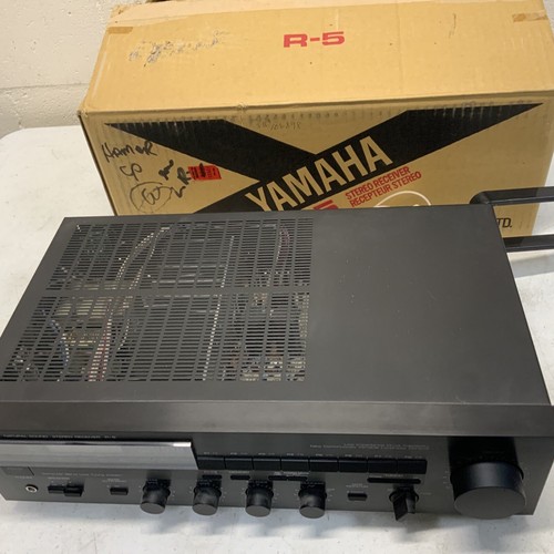Yamaha R-5 Natural Sound Stereo Receiver Tested Works Great! | eBay
