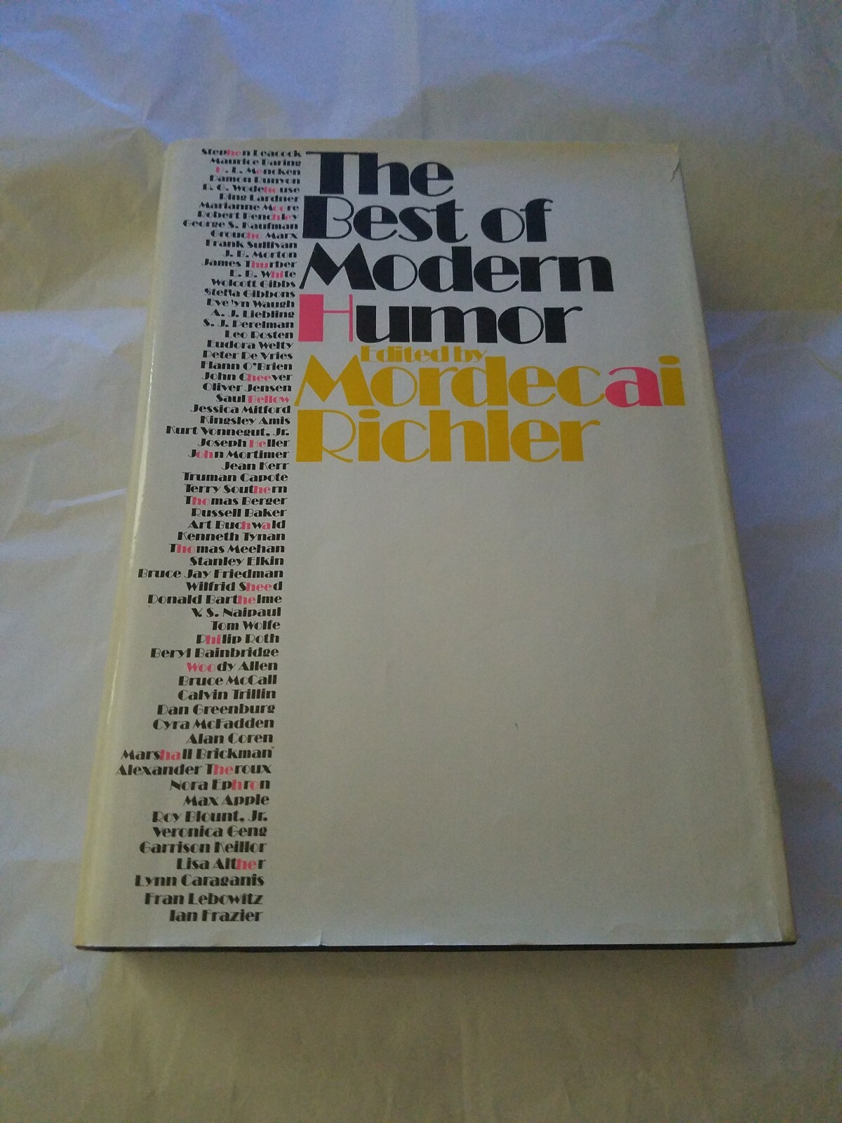 The Best of Modern Humor by Mordecai Richler (1983, Hardcover ...