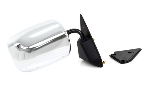 Outside Door Mirror Chrome Below Eyeline RH 88-98 Chevy GMC C/K Pickup ...