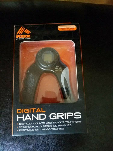 RBX Digital Hand Grips Smart Fitness Technology Set of Two for sale ...