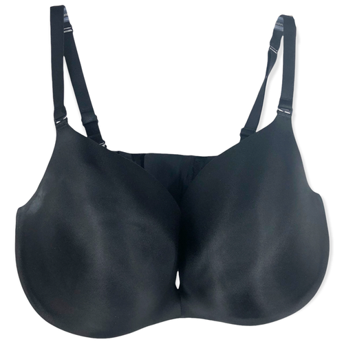 Cacique 40DDD Bra Black Underwire Support Adjustable Straps Plunge ...