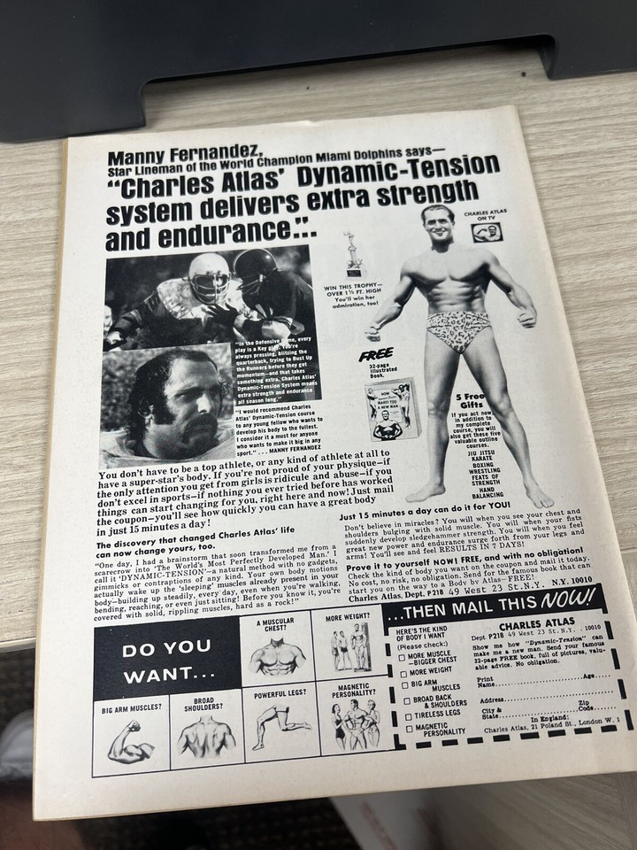 George Foreman Muhammad Ali Bobick International Boxing Magazine April ...