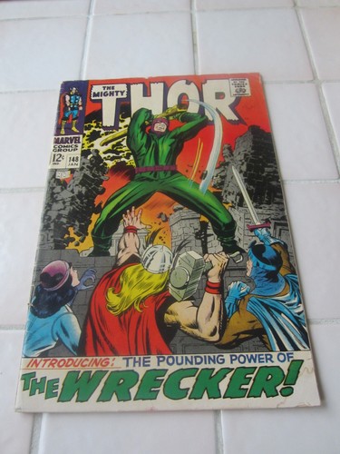Thor n° 148 First appearance of the Wrecker 1968 comics us vo | eBay