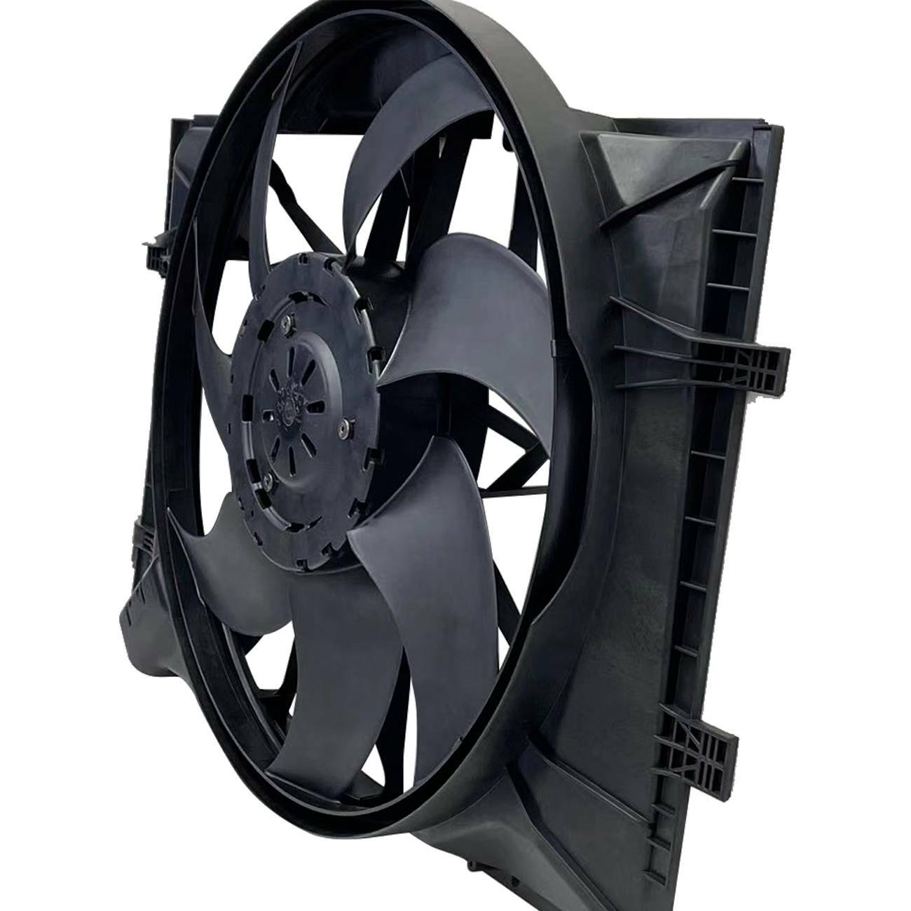 Radiator Cooling Fan Assembly 600W Fits Mercedes-Benz C-Class 2001-09 ...