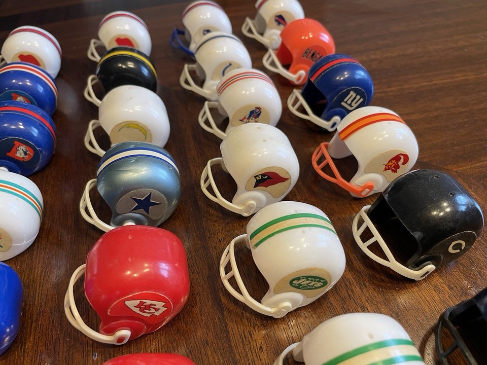 Lot of (44) Vintage NFL/AFL Mini Gumball Football Helmets | eBay